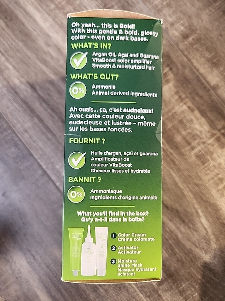 Clairol-Natural Instincts-Bold-Permanent Hair Color-C64 Copper Sunset ...