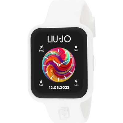 Smartwatch LIU JO LUXURY VOICE FANCY SWLJ129 Silicone Bianco ...