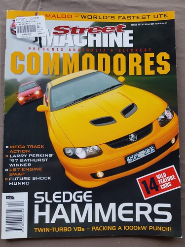 Street Machine Presents Australia's Slickest Commodores Magazine Issue ...
