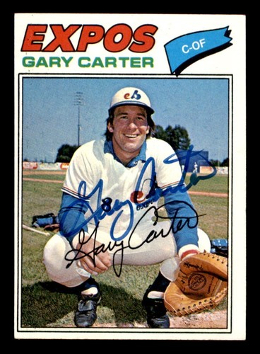 1977 Topps Baseball #295 Gary Carter Signed Autograph (No COA) *d4 | eBay