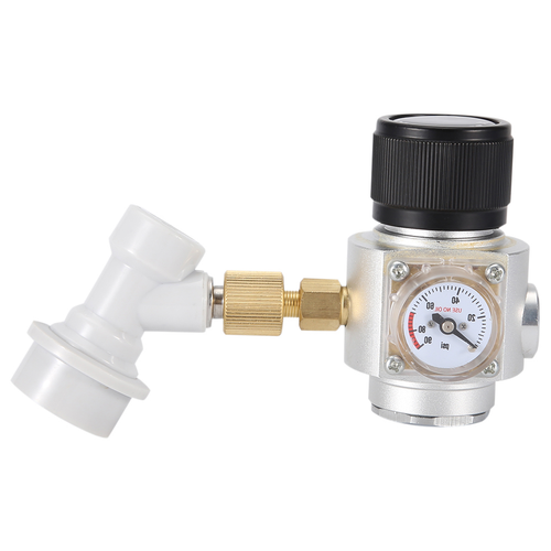 0-90 PSI Mini CO2-Regler Aluminium CO2-Regler Ladegerät Gas Ball Lock ...