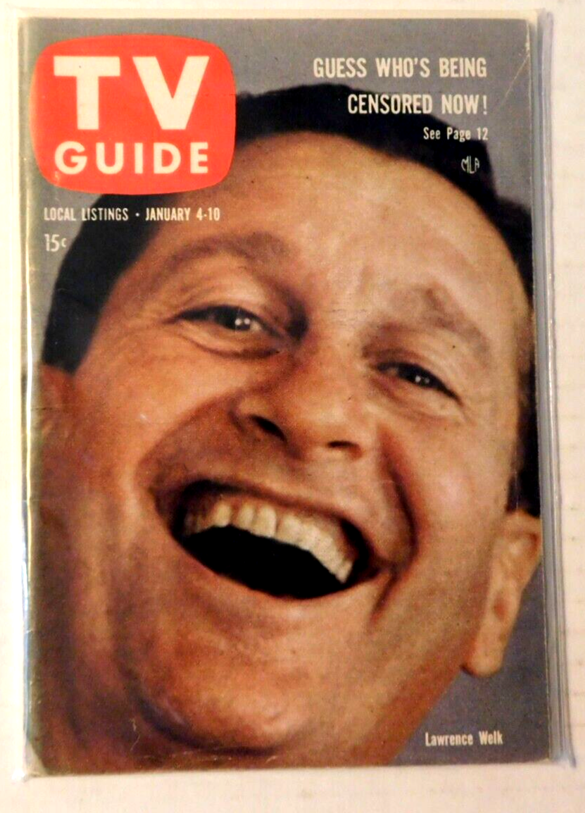 TV GUIDE #249 Jan 4, 1958 Lawrence Welk | eBay
