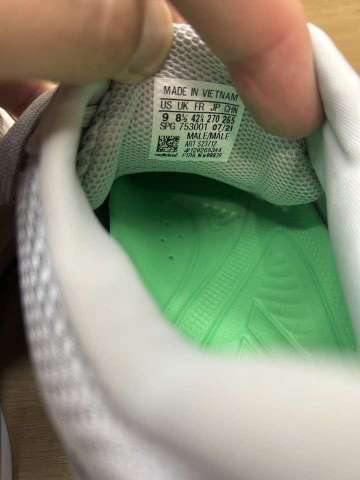 Adidas Icon 7 Turf Baseball Cleats Shoes Grey White S23712 Mens Sz 9 | eBay