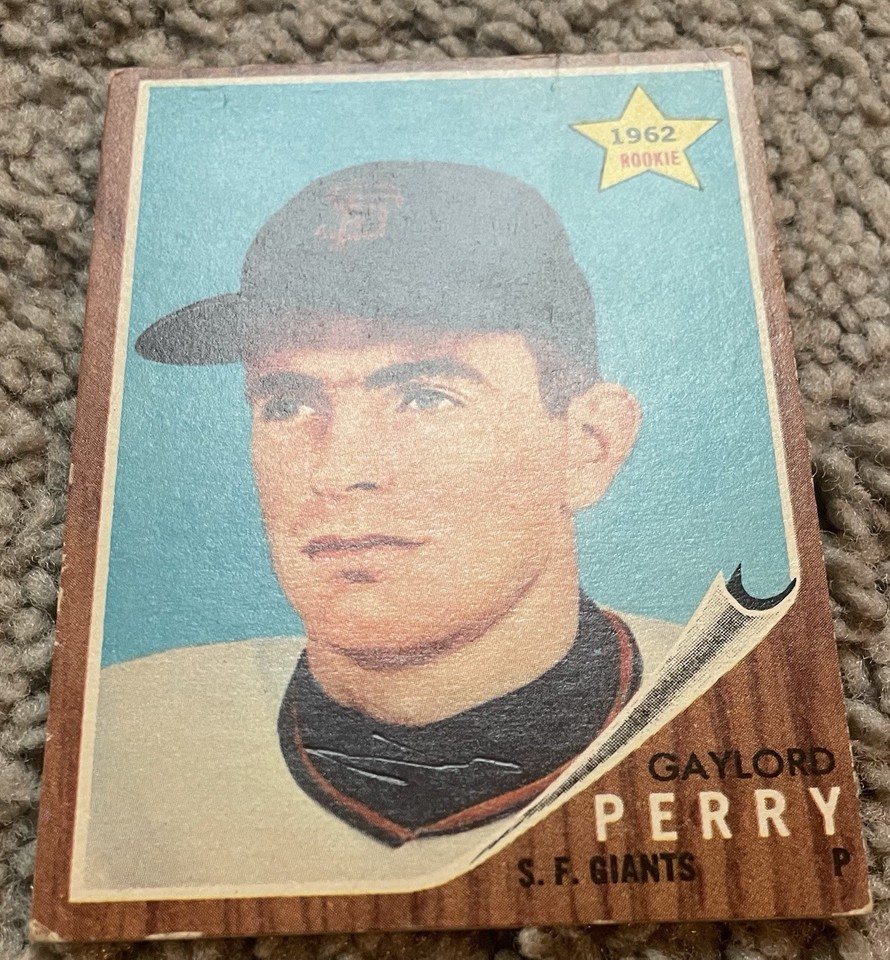 Gaylord Perry 1962 Topps Rookie Card #199 BONUS 1963 Topps #169 | eBay