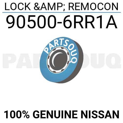 905006RR1A Genuine Nissan LOCK & REMOCON 90500-6RR1A | eBay