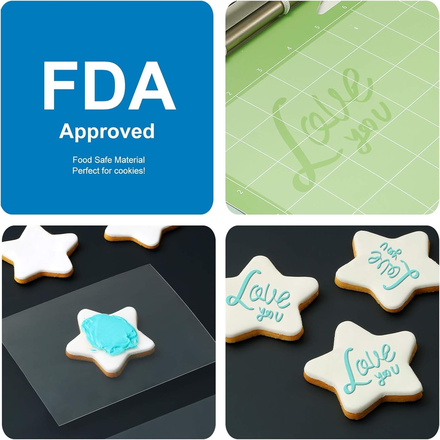 25 Pieces 4 mil Blank Stencil Material Mylar Template Sheets for ...