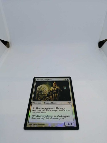 MTG English Foil Devout Chaplain AVR | eBay