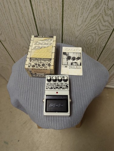 DOD FX84 Milk Box Compressor Sustainer Guitar Pedal w/Box And Manual | eBay