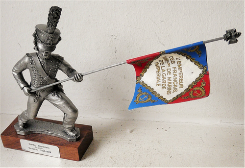 DRAPEAU MARINS GARDE IMPERIALE FIGURINE EN ÉTAIN MARQUE LES ÉTAINS DU ...