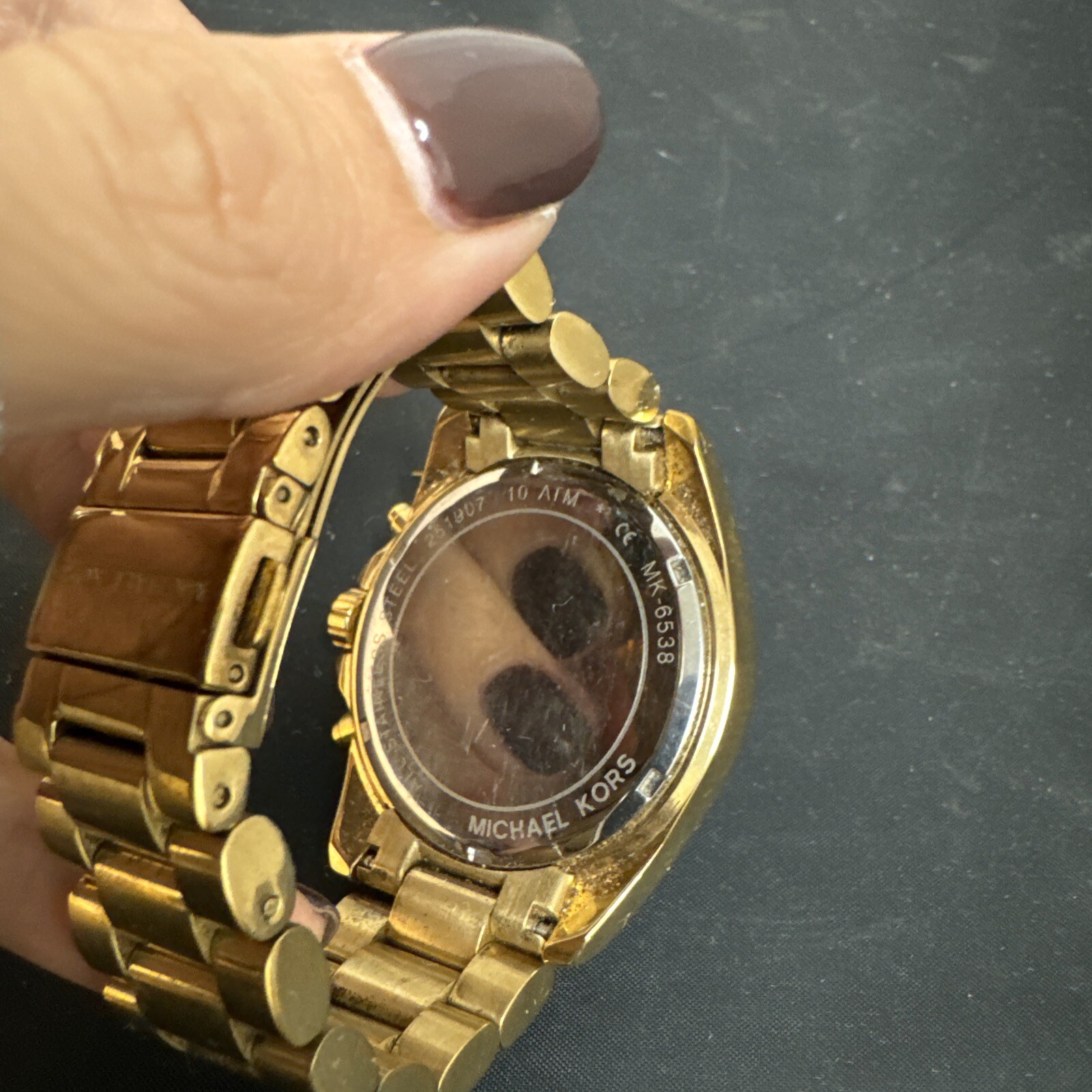 Michael Kors Bradshaw Pavé Mk6538 Gold Bedazzled Watch | eBay