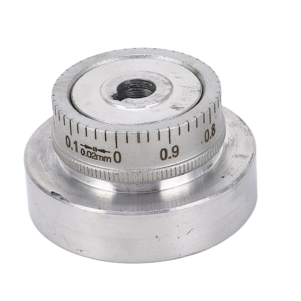 Mini Lathe Hand Wheel With Handle Crank Aluminum Alloy 50mm 2in 0‑1mm ...