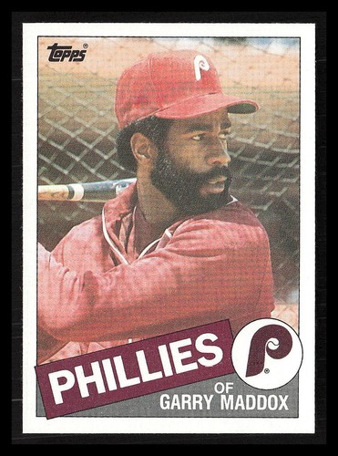 Gary Maddox 1985 Topps #235 Philadelphia Phillies | eBay