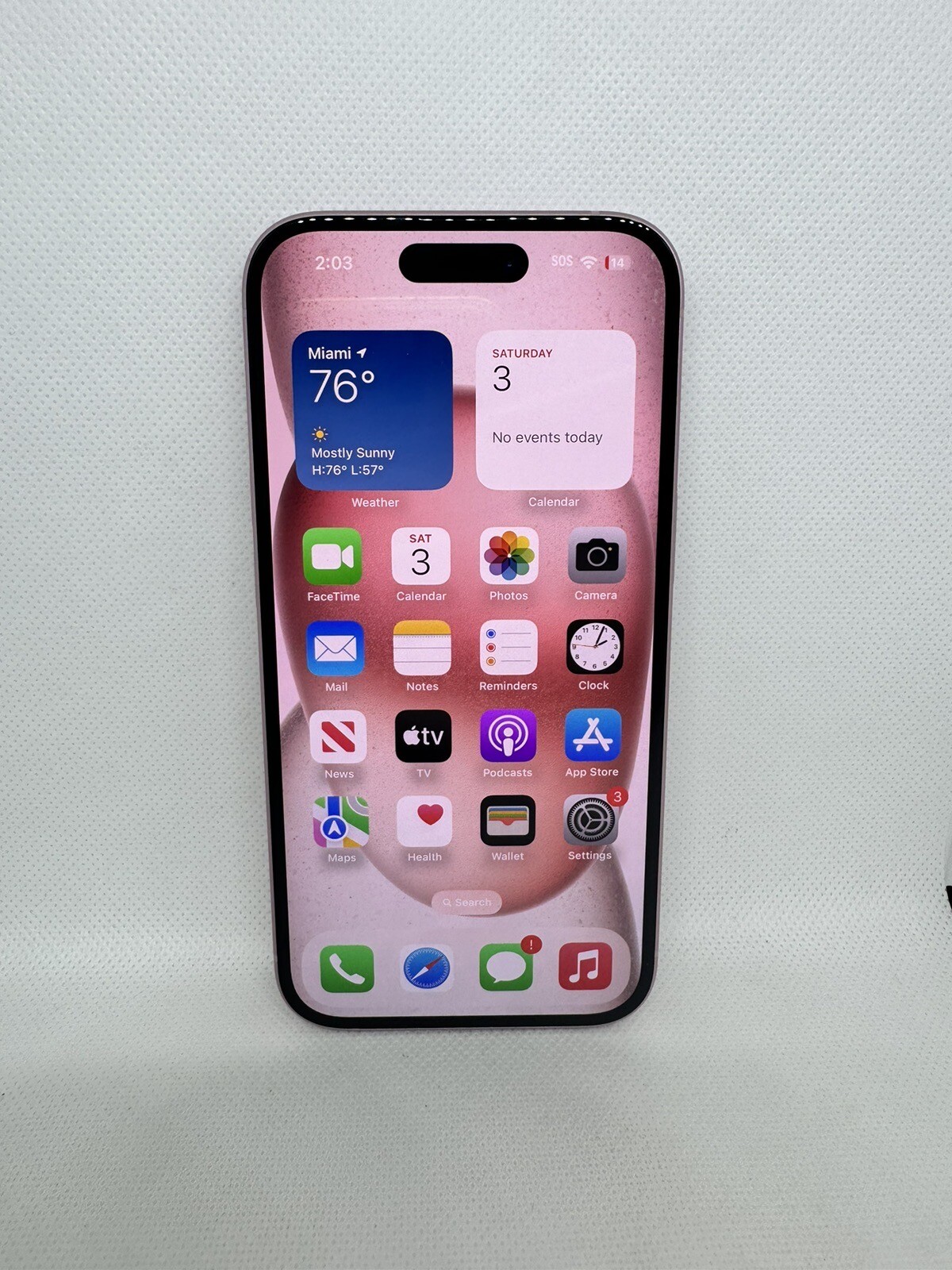 Apple iPhone 15 - 128GB - Pink (AT&T) CHECK ESN READ | eBay