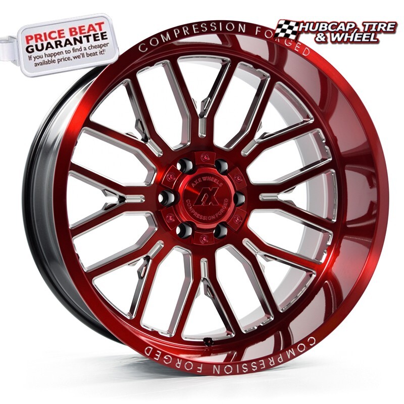 Axe Wheel Ax6 2 Candy Red 22x12 6x139 Bolt Pattern 44mm Offset Ebay