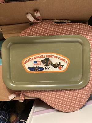 Greater Niagara frontier council NY New York tin plater. Tray Plate | eBay