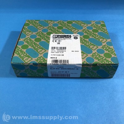 Phoenix Contact ELR-W3-24DC/500AC-9I Reversing Contactor FNFP | eBay