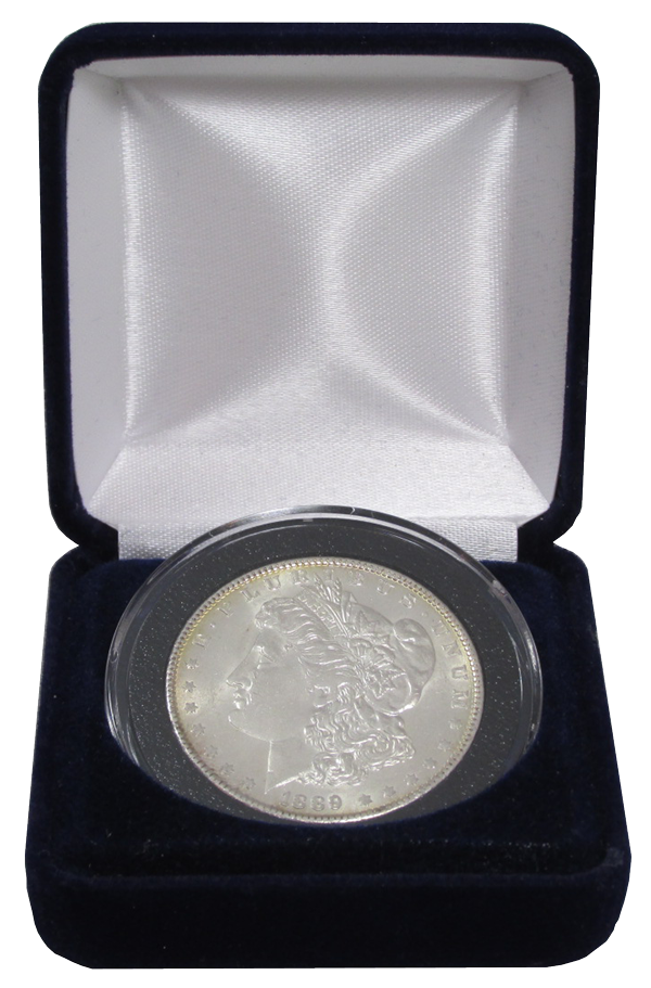 Guardhouse Black Velour Coin Display / Gift Box for One XL / I Capsule ...