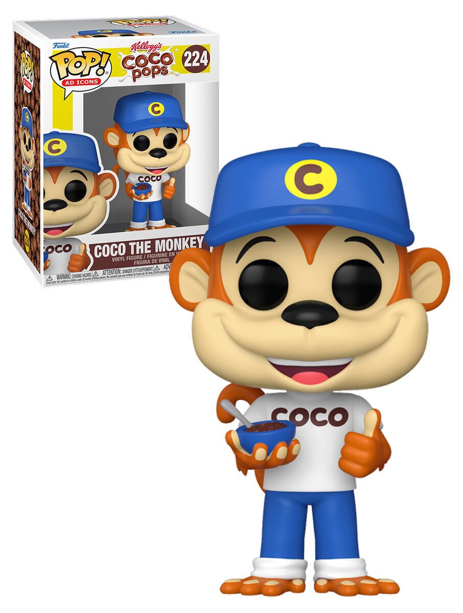 Coco Monkey Pops 1991 Coco Monkey Soft Toy Issued With Kelloggs Coco