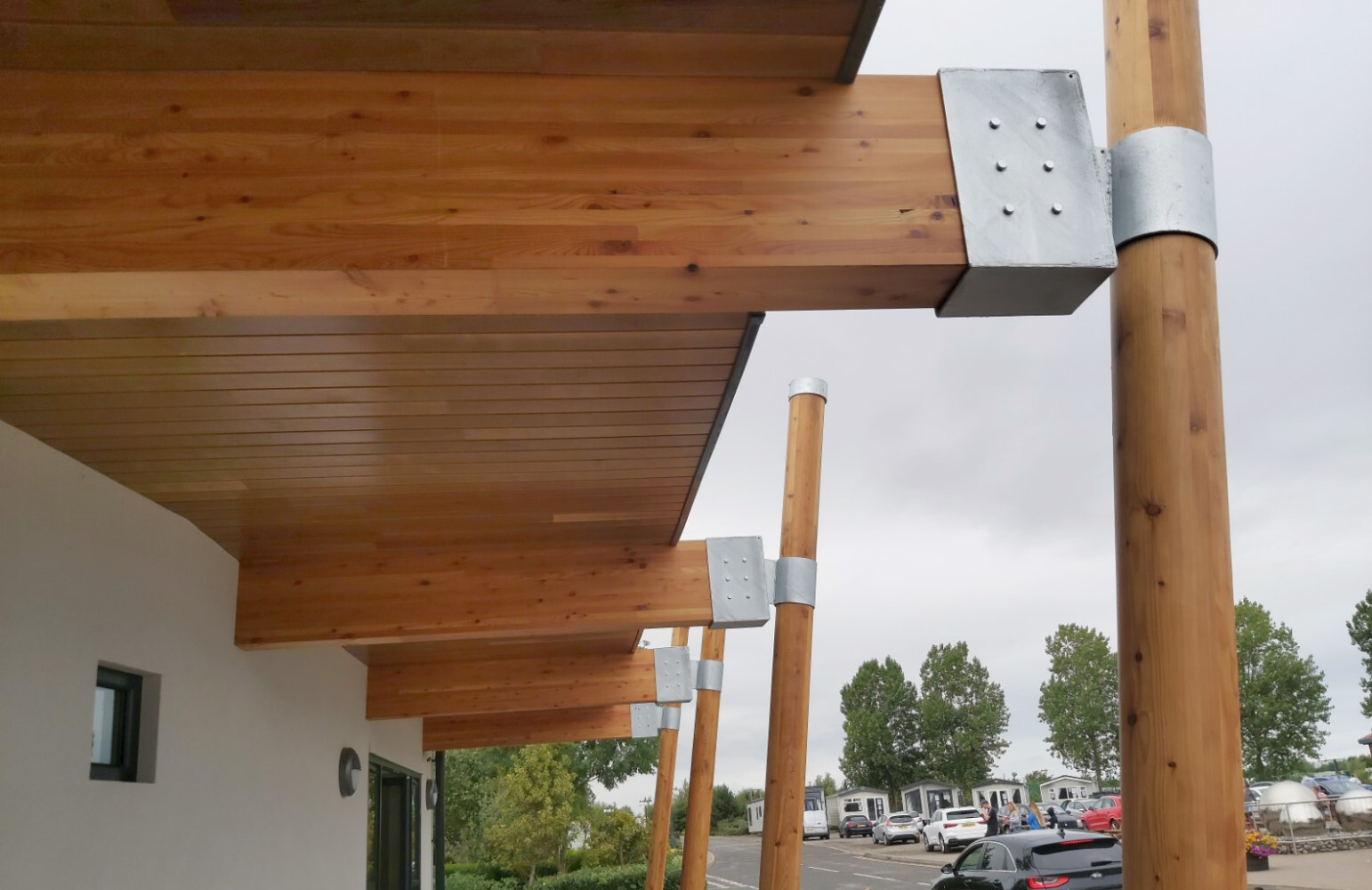 Glulam Beam Joist Purlin Softwood Planed Engineered Wooden Large Timber ...