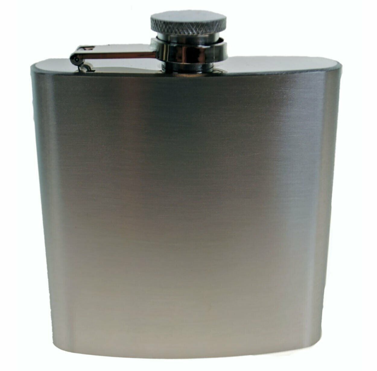 6 oz Stainless Steel Hip Flask – Metal Alcohol Bottle Gift for Party or ...