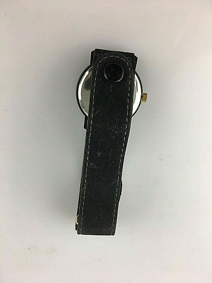 Watch Generic QUARZO Women's Leather Strap Black vintage 32mm Analog | eBay
