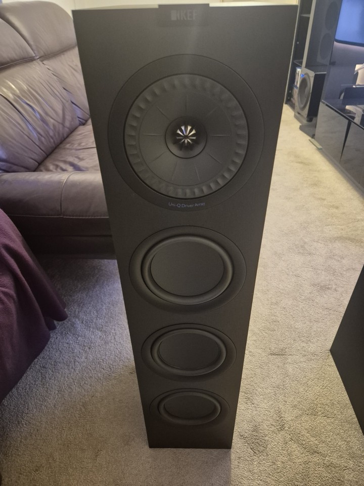 KEF Q750 Floorstanding Speakers Pair (Black) | eBay