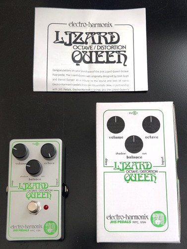 Electro Harmonix & JHS Lizard Queen Boutique Octave Fuzz w/Box & Manual NEW | eBay