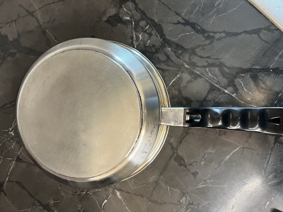 InKor 5-Ply Multi Core Stainless Steel Cookware Pans Lids USA Made 8 ...
