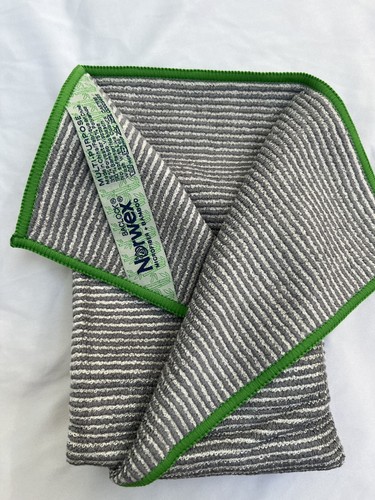 Norwex Multi-Purpose Bamboo Microfiber Cloth Graphite W/ Green Trim NEW ...