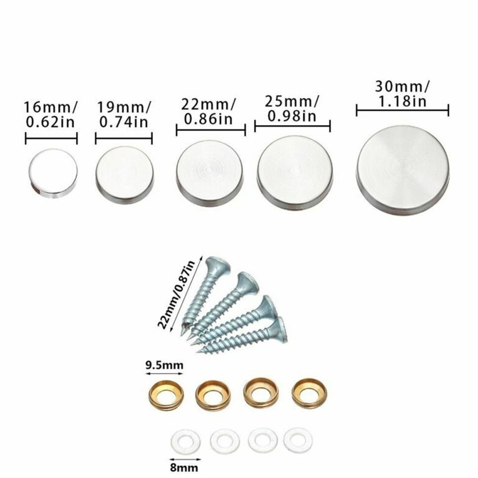 Garden Home Screws Brushed 23mm Advertising Building Decorative ...