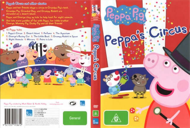 Peppa Pig - Peppa's Circus (DVD, 2013) for sale online | eBay