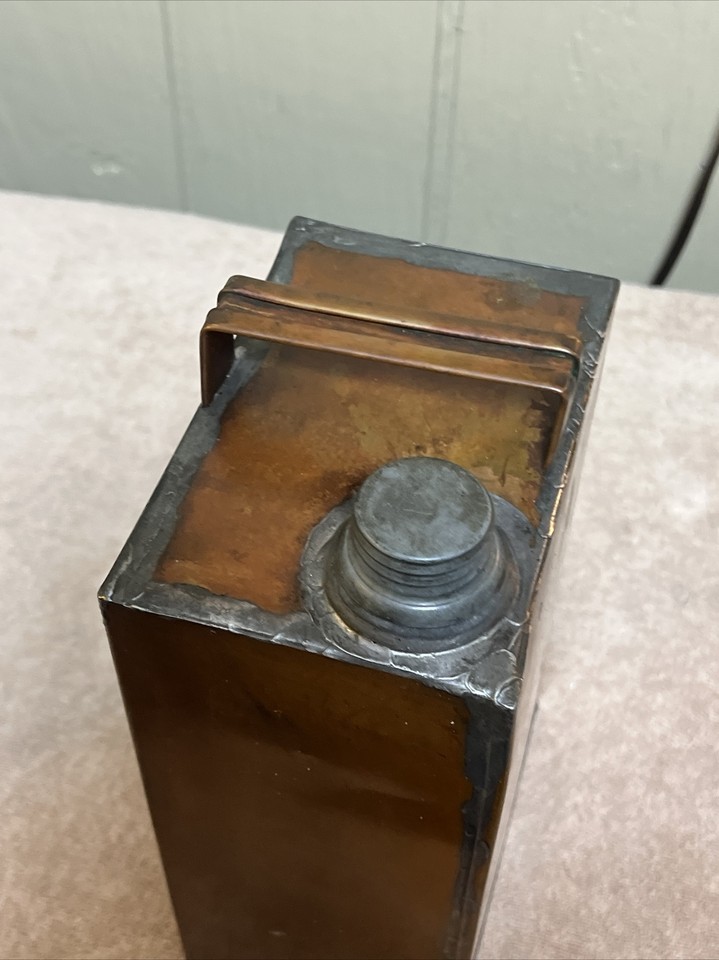 Simply Amazing Antique Copper Hand Soldered Gas Gasoline Fuel Can ...