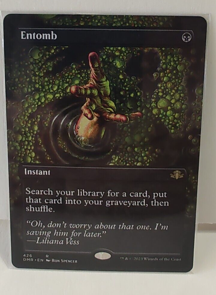 MTG - Entomb (Borderless) DMR 426 Dominaria Remastered, NM | eBay