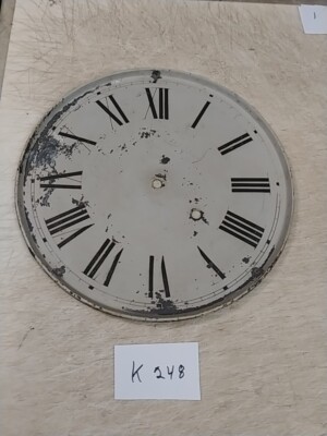 WELCH ANGLO AMERICAN TIME ONLY WALL CLOCK DIAL 12 1/4 INCHES | eBay