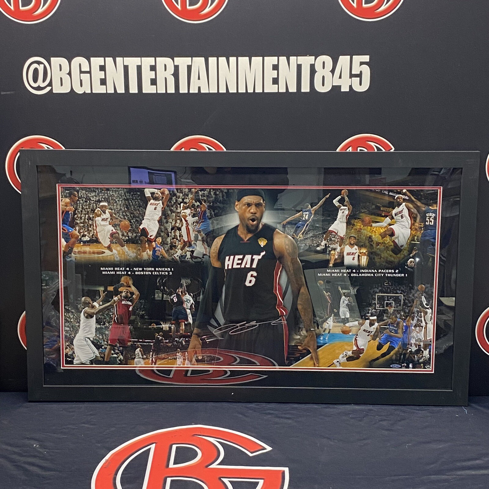 Lebron James Autographed Memorabilia | Signed Photo, Jersey ...