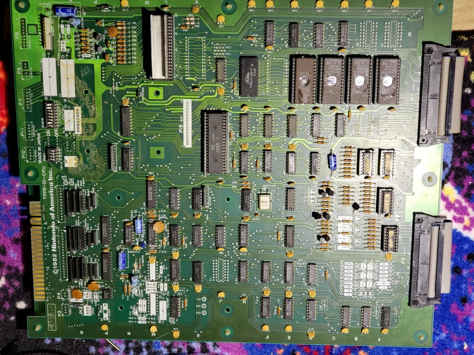 Nintendo Popeye Arcade PCB board repair and refurbish service | eBay