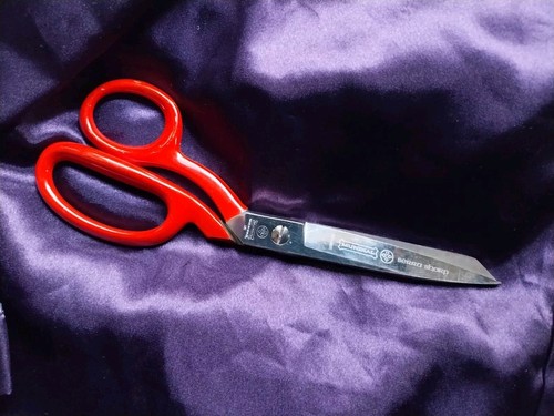 Mundial Serra Sharp LEFT HANDED SCISSORS Near New Made In Brazil Fabric ...