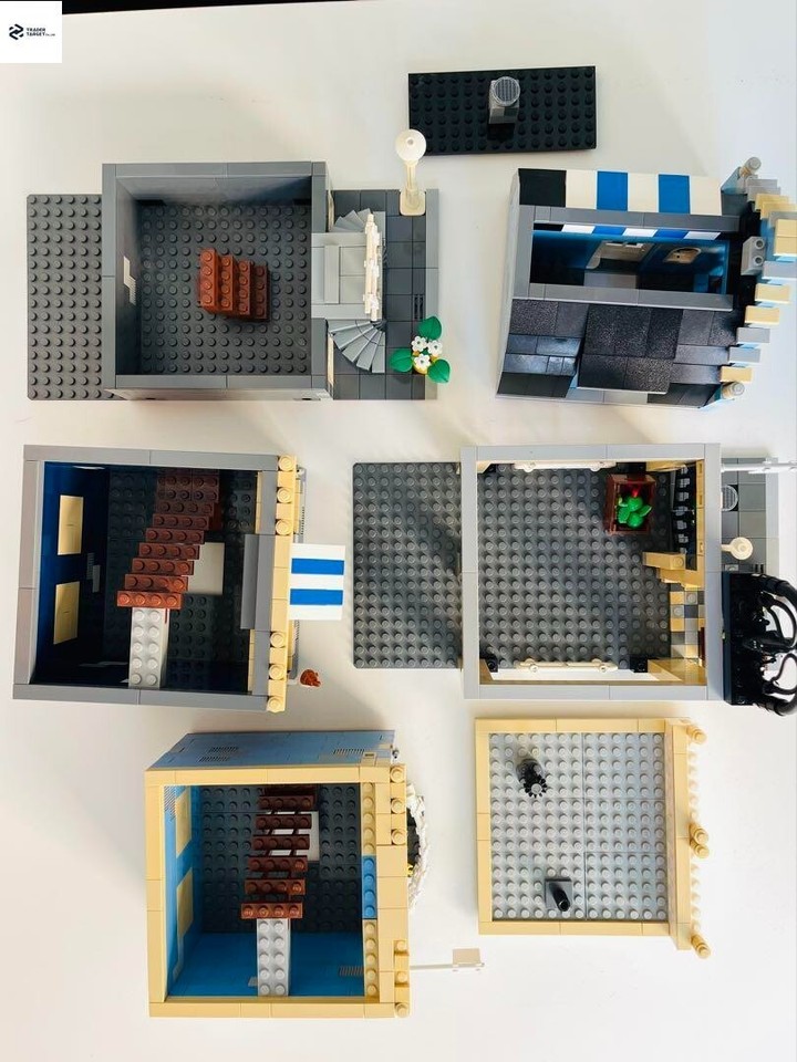 LEGO Creator Expert Modular Buildings Market Street 10190 In 2007 Used ...