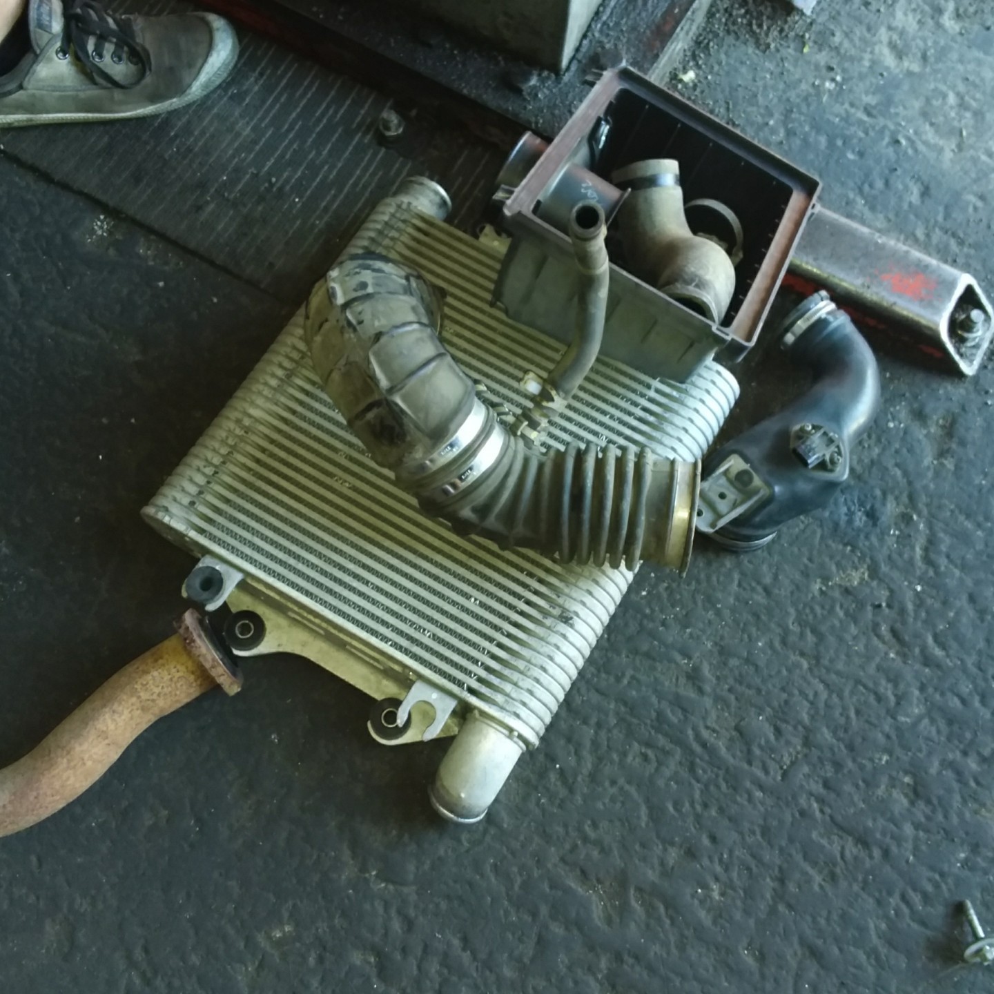 HOLDEN RODEO RA RC COLORADO 4jj1 3.0 DIESEL TOP MOUNT INTERCOOLER 4X4 ...