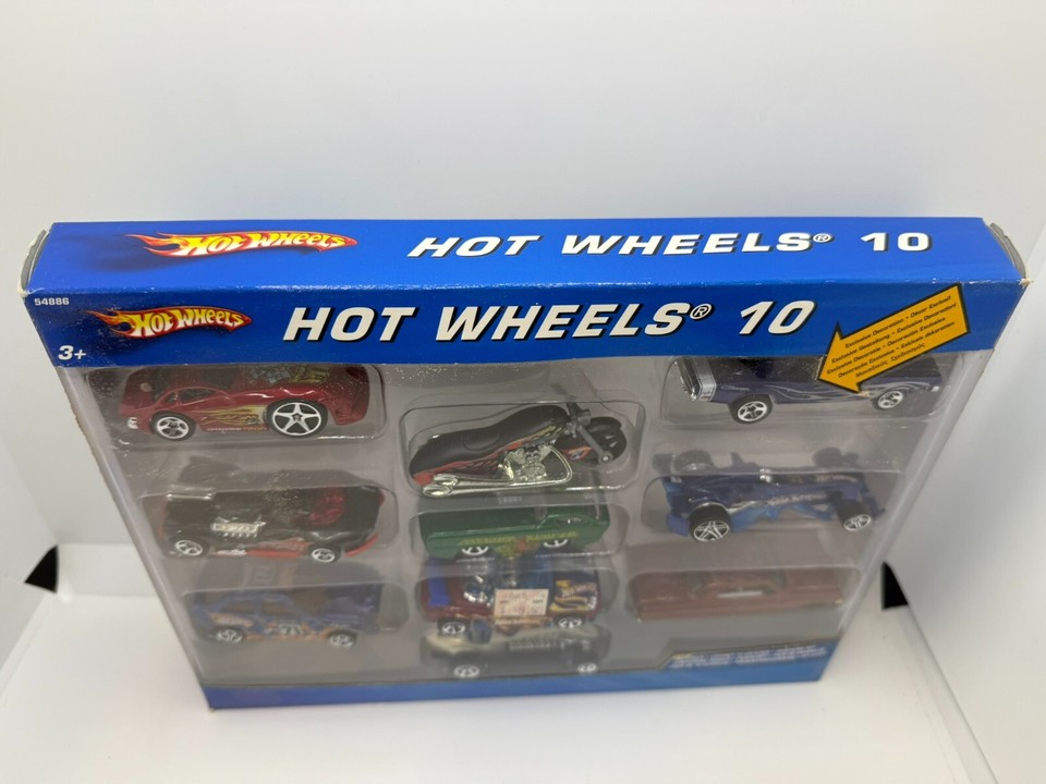 Hot Wheels 54886 10 Car Pack Assortment 2004 Sealed | eBay