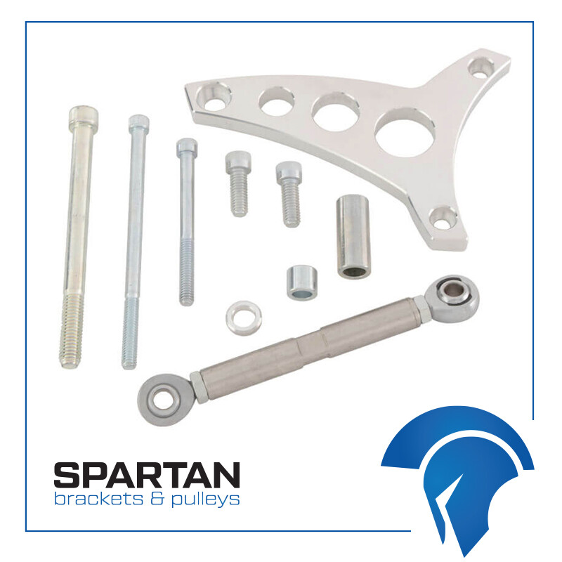 Ford Small Block Alternator Bracket - 289, 302; SBF mid-mount, Billet ...