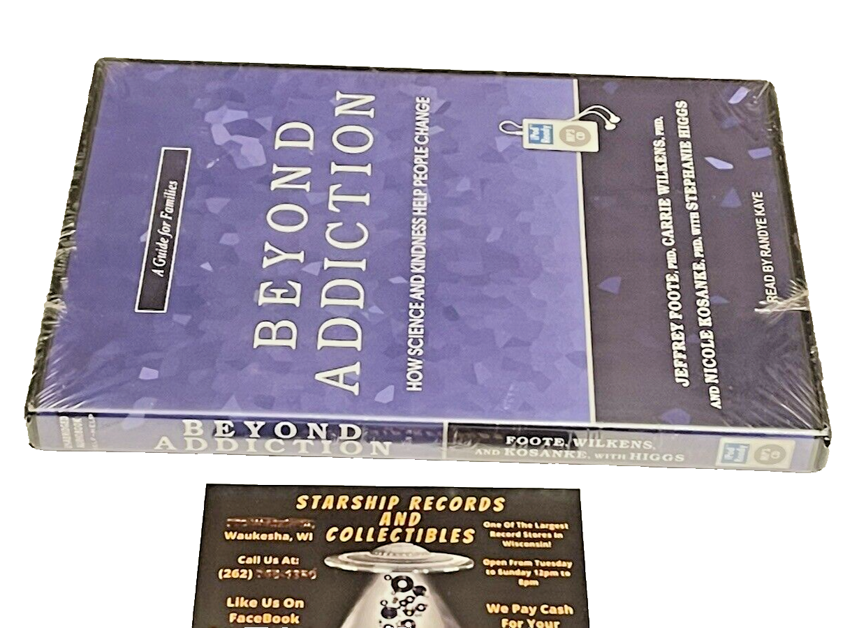 Beyond Addiction How Science and Kindness Help People Change MP3 CD New ...