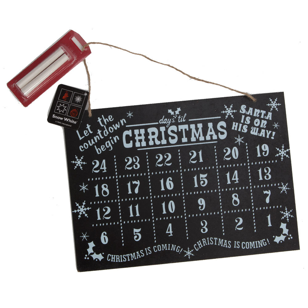 Advent Countdown Calendar Santa Christmas Decoration Stocking Xmas ...
