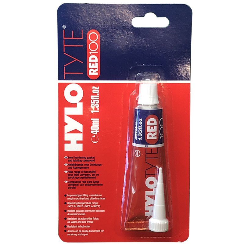 Hylotyte Red 100 Gasket & Jointing Compound - 40ml Tube - Free Postage ...