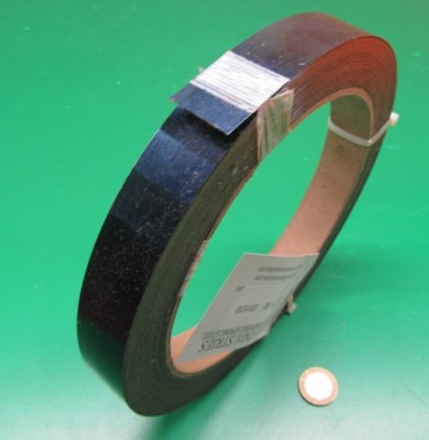 1095 Hard Blue Tempered Spring Steel Shim .012" Thick x 1.00" Wide x ...