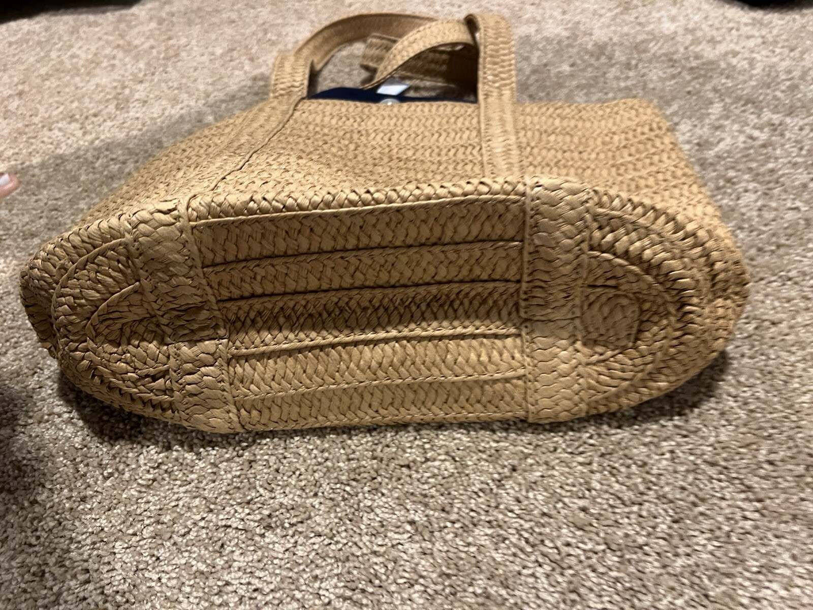 Draper James Everyday Straw Shoulder Bag - Natural for sale online | eBay