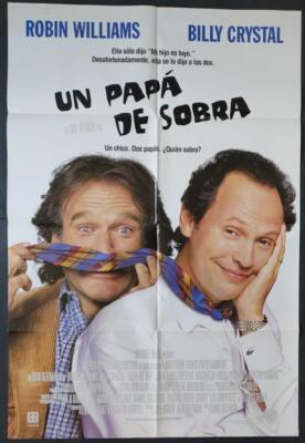 Wacky Robin Williams & Billy Crystal Fathers' Day original movie poster ...