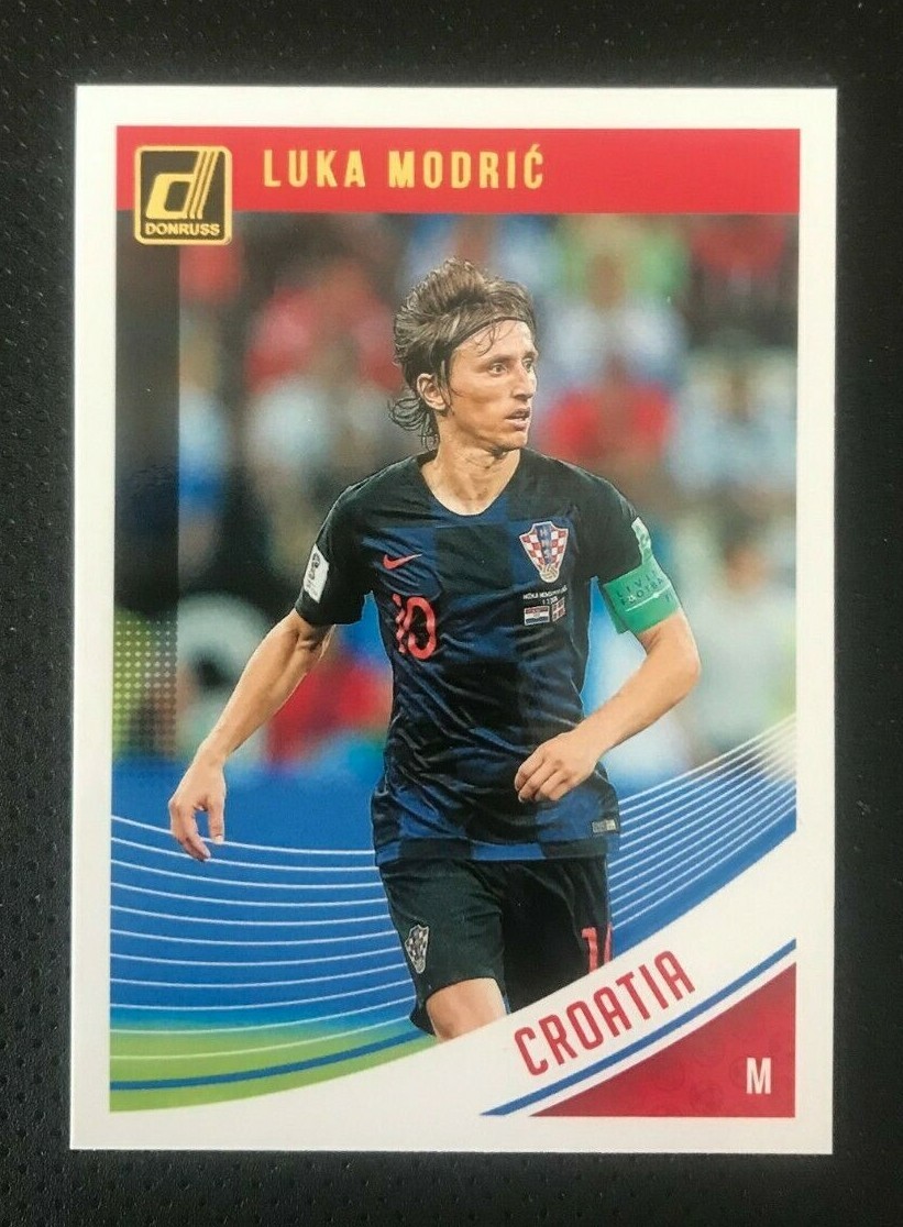 2018-19 Panini Donruss Luka Modric Base Card No 116 Croatia | eBay