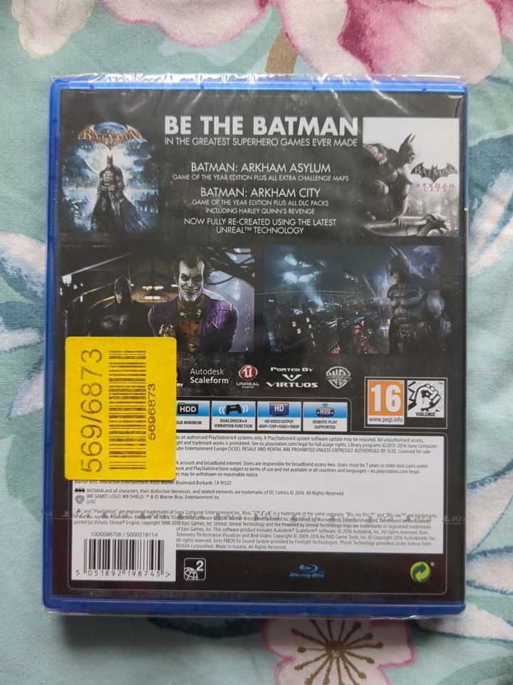 Batman Return To Arkham - BRAND NEW SEALED - Sony Playstation PS4 game | eBay