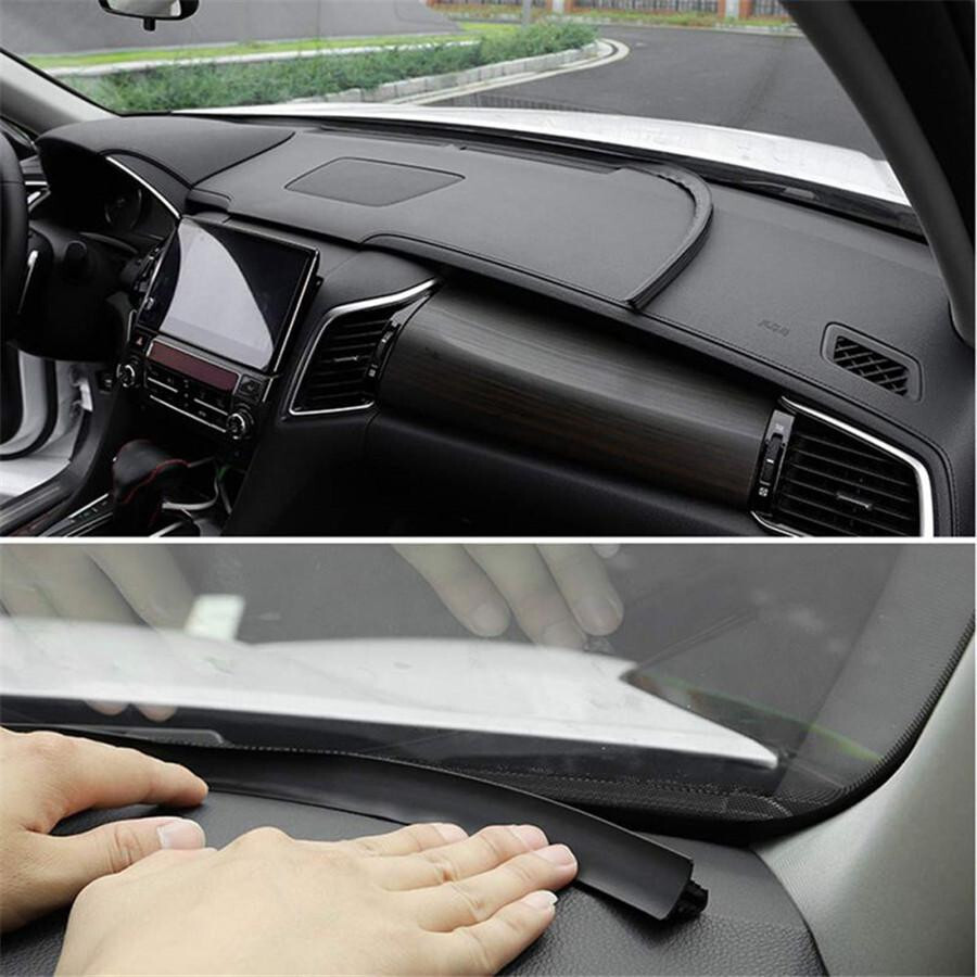 Car Windshield Edge Sealing Strip Weatherstrip Soundproof Dustproof ...